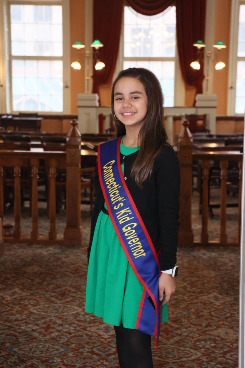 Kid Gov. Ellie Mendez takes oath of office, embarks on whirlwind tour ...