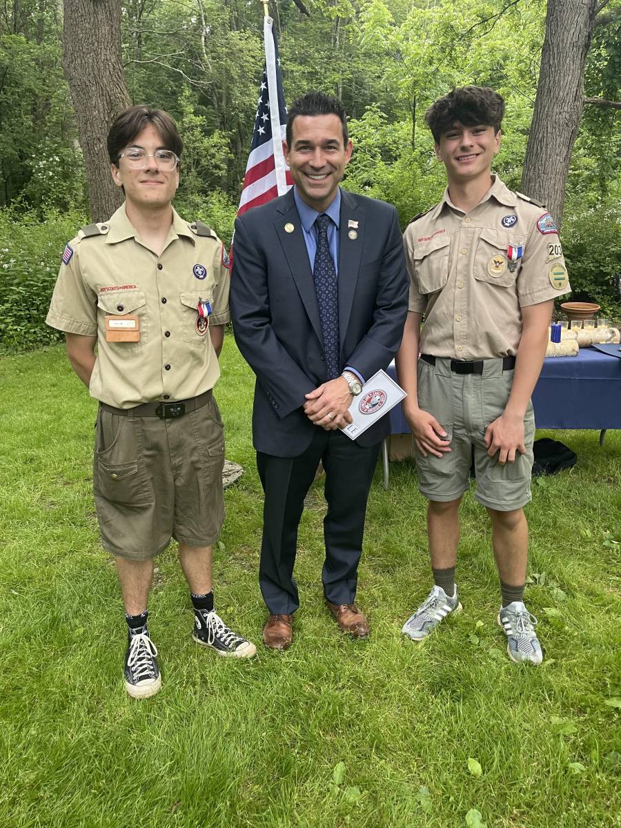 BSA Troop 203 honors two brothers with Eagle rankings | The Monroe Sun