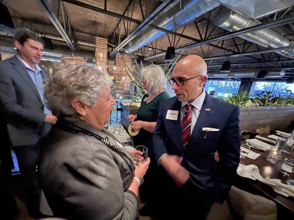 Monroe and Greater Valley chambers throw a post-holiday bash at Mercato ...